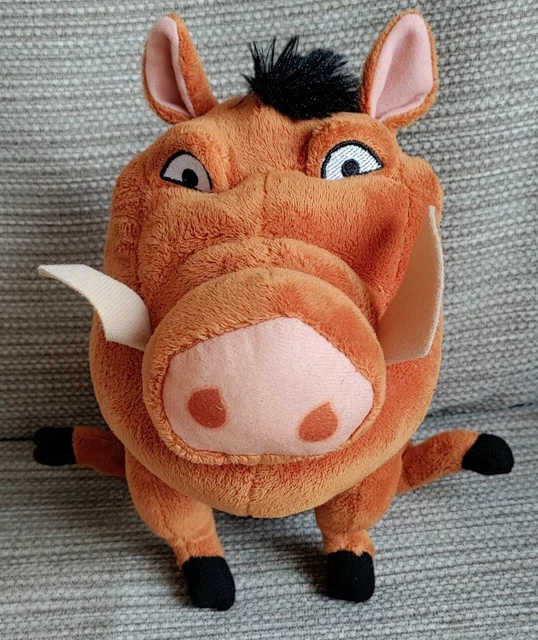 DISNEY THE LION King Pumbaa Soft Toy Plush £6.49 - PicClick UK