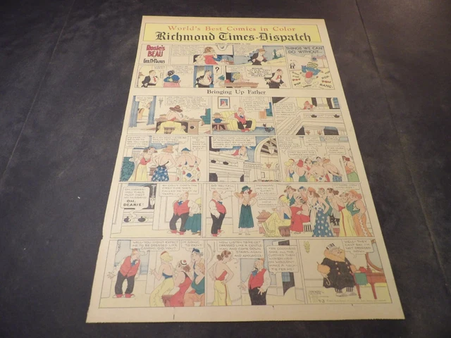 BRINGING UP FATHER by George McManus - Sep 3, 1933 - Full-Size Sunday ...