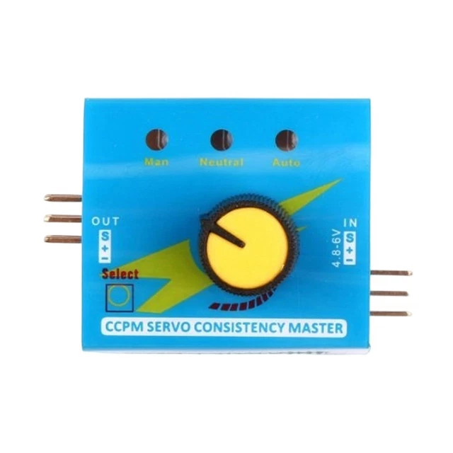 THREE MODE RC Controller Tester Manual Neutral Auto for Motor ESC ...