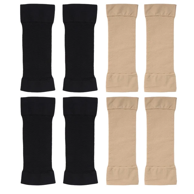 4 PAIRS BURN Fat Weight Loss Arm Shaper Off Cellulite Slimming Wrap ...