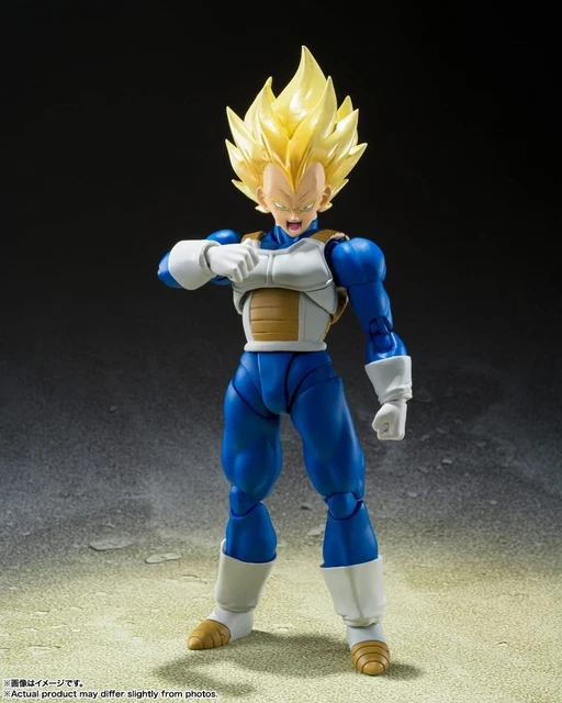 S.H. FIGUARTS DRAGON Ball Z Super Saiyan Vegeta - Awakening Super ...