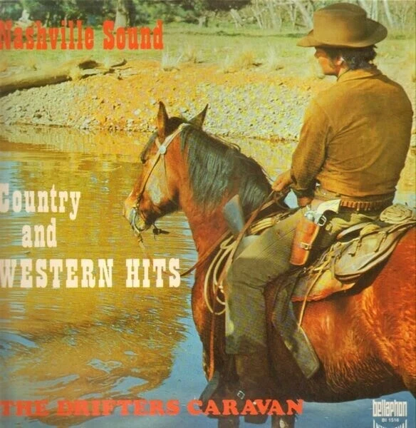 THE DRIFTERS CARAVAN Country And Western Hits NEAR MINT Bellaphon Vinyl ...