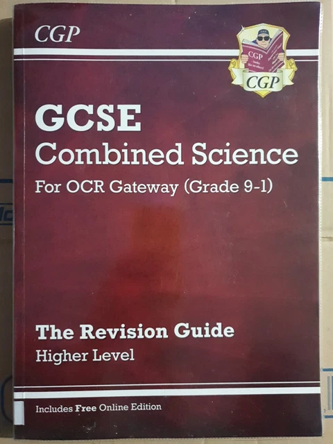 GCSE COMBINED SCIENCE OCR 9-1 Revision Guide £3.99 - PicClick UK