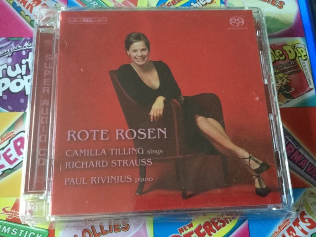🌟ROTE ROSEN🌟SONGS BY Richard Strauss🌟Sacd🌟Opera🌟Classical🌟Uk Seller🌟 £ ...