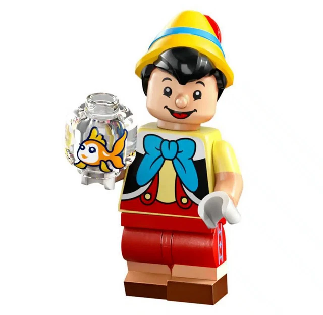 LEGO® MINIFIGURES | Serie Disney 100 | Figura Pinocchio | Set 71038 ...