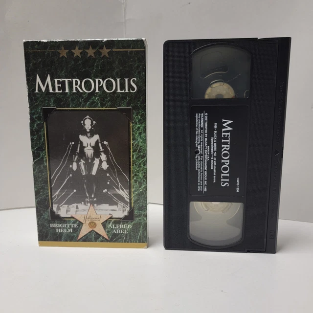 METROPOLIS (1926) VHS 1999 Hollywood Classics Silent Dystopian Sci-Fi Fritz Lang £9.10 - PicClick UK