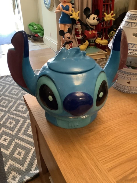 DISNEY STITCH CERAMIC cookie jar new asda £18.00 - PicClick UK