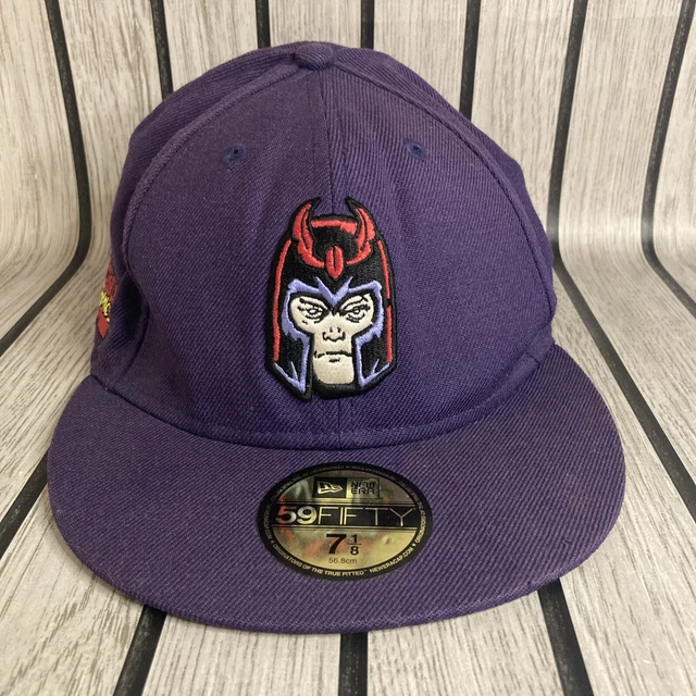MAGNETO MARVEL COMICS New Era 59FIFTY Character Basic FITTED CAP X-Men ...