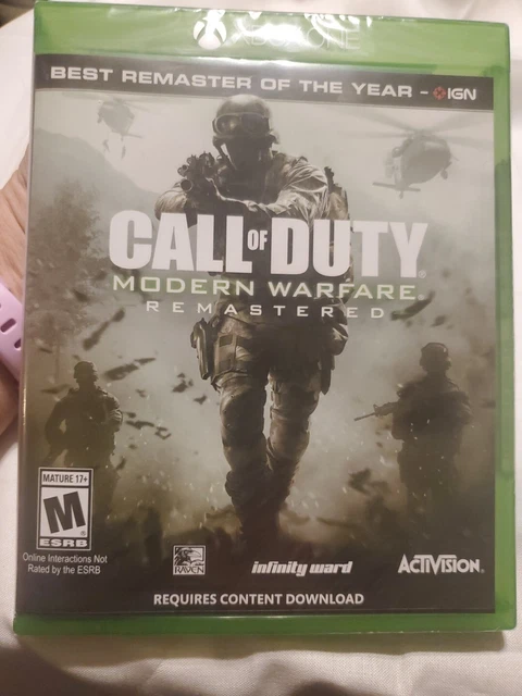 CALL OF DUTY Modern Warfare Remastered - Microsoft Xbox One - BRAND NEW ...