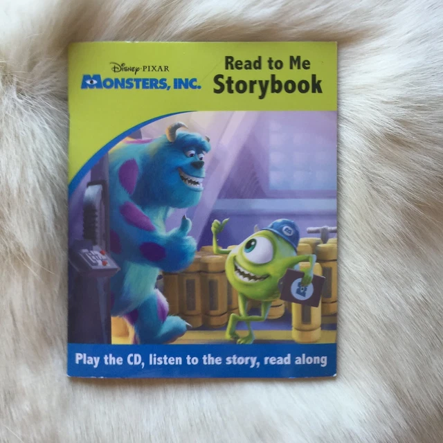 MONSTERS INC MOVIE READ TO ME STORYBOOK CD Book Monsters Inc CD Read ...