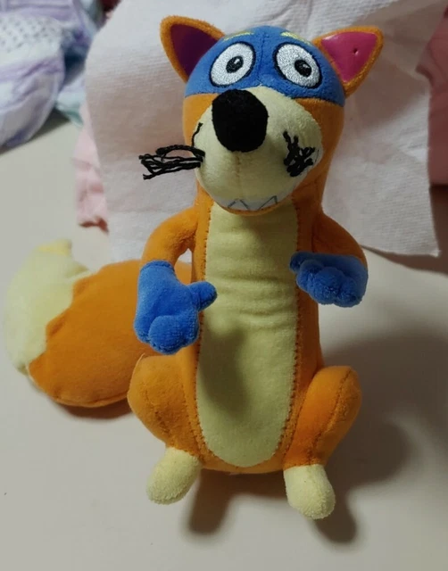 TY SWIPER PLÜSCH Dora Explorer orange Fuchs Maske Stofftier Spielzeug ...