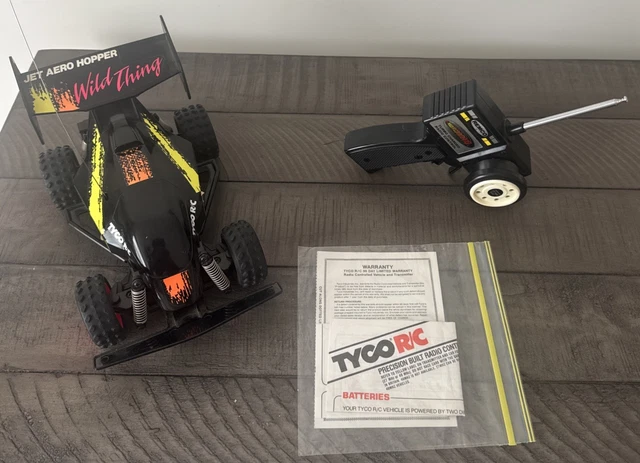VINTAGE TAIYO/TYCO 27 MHz WILD THING MINI HOPPER RC CAR. Works! $85.00 ...