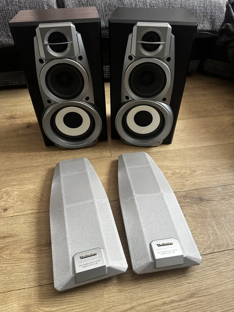 TECHNICS SB-DV290 3-WAY Bi-Wire 60- 120 Watt Speakers £68.27 - PicClick UK