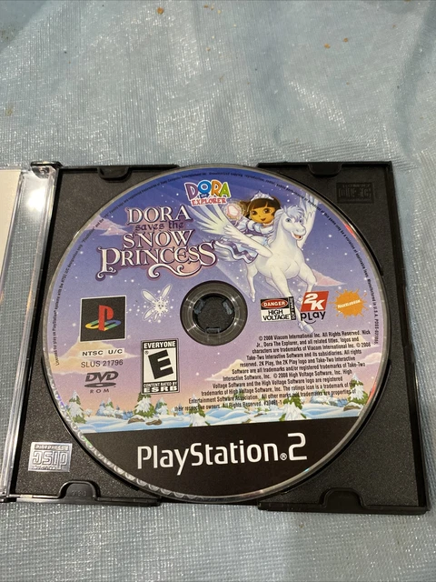 DORA THE EXPLORER: Dora Saves the Snow Princess Ps2 2008) Disk Only ...