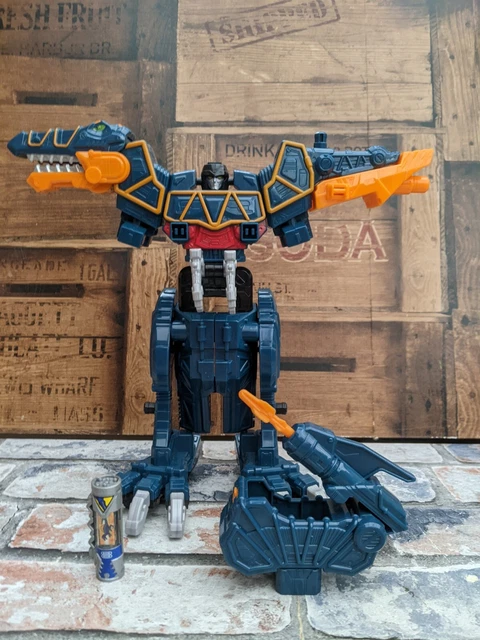 POWER RANGERS DINO Charge Limited Edition Blue Spino Zord w/ Charger ...