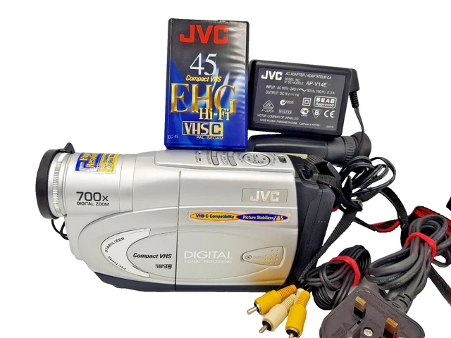 JVC GR-FX16 VHS-C PAL Compact VHS Camcorder Video Camera Vintage GR ...
