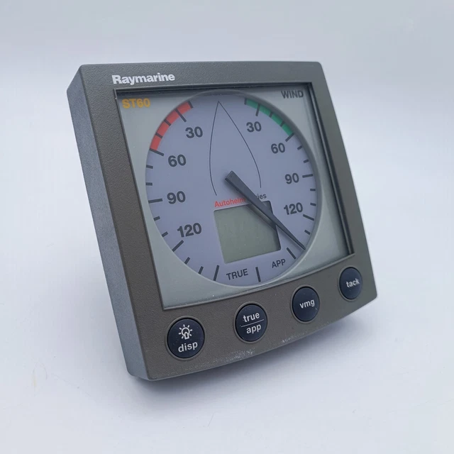 RAYMARINE ST60 WIND Instrument Display Unit RAYTHEON A22012 Autohelm ST ...