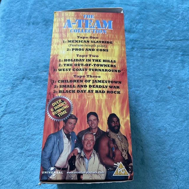 THE A-TEAM (BOX Set) (VHS, 2001) Feature Length Pilot £19.99 - PicClick UK