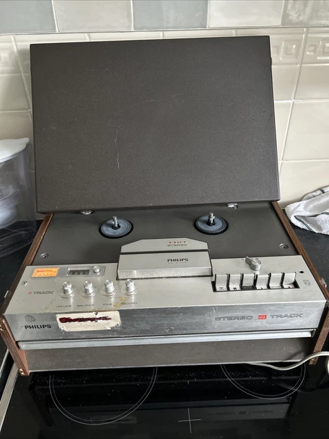 PHILIPS 4404 STEREO 4 Track Reel To Reel Tape Recorder £45.00 - PicClick UK