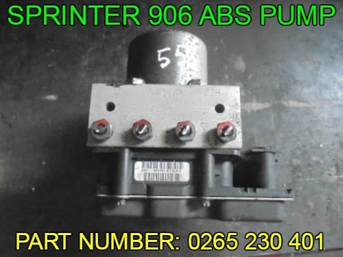 MERCEDES SPRINTER 906 Abs Pumpe - Bosch 0265 230 401 - Passt 2006-14 EUR 175,93 - PicClick DE