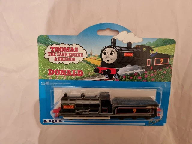THOMAS THE TANK Engine & Friends ERTL DONALD TRAIN DIECAST NEW & SEALED ...