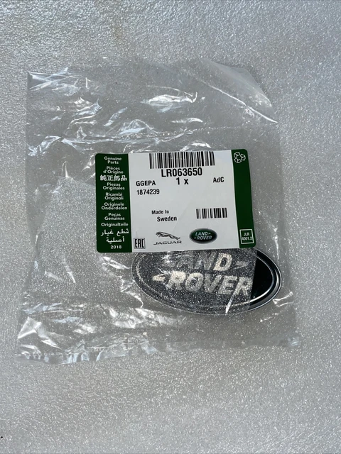 LAND ROVER NAME Plate New Genuine LR063650 £11.50 - PicClick UK