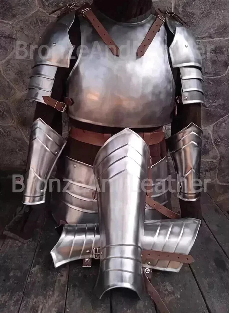 MITTELALTER RÜSTUNG KOMPLETTSET Ritter Kostüm Rollenspiel Cosplay Körperrüstung EUR 324,01 ...