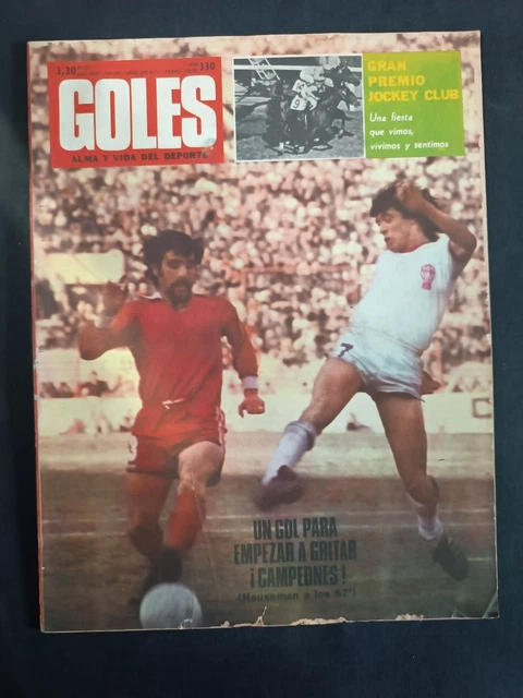 RIVISTA GOLES FOOTBALL Argentino n 1287 (1973) Houseman EUR 20,00 ...