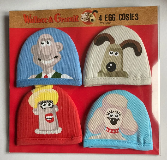 WALLACE AND GROMIT Piella Fluffles Egg Cosies Brand New and Sealed ...