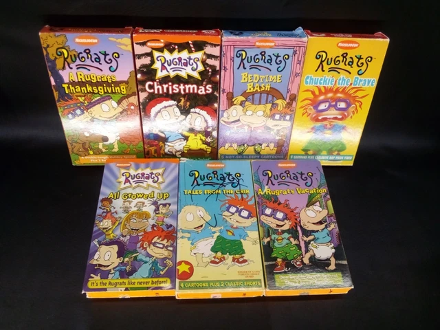 NICKELODEON VHS LOT Of 7 Rugrats VHS TAPES NICK JR. EUR 24,21 - PicClick FR