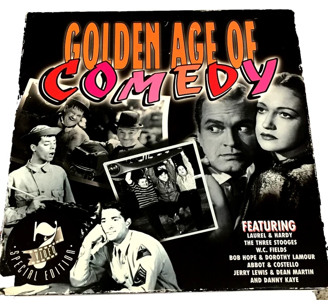 GOLDEN AGE OF Comedy 7 VHS tape Box Set Ships Free Same Day With ...