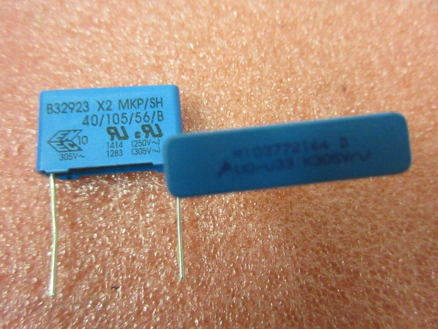 330NF X2 SAFETY Capacitor (x5) MET FILM MKP 305V 0.33uF 334K ...