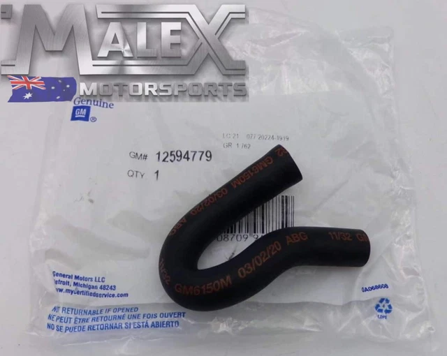 GENUINE GM VY VZ VE V8 PCV Hose Pipe LS1 LS2 LS3 L98 Holden $12.95 ...
