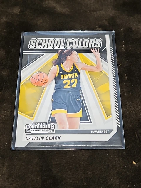 CAITLIN CLARK 2024 Panini Caitlin Clark Collection School Colors #SC1 ...