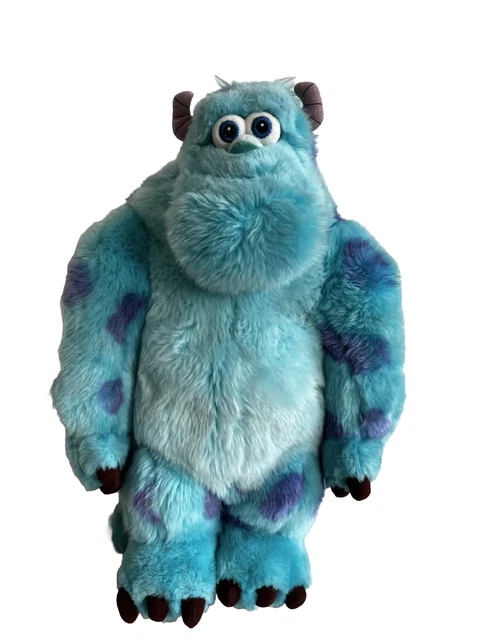 DISNEY STORE SULLY Plush Monsters Inc Toy Cuddly Thick Plushie Sulley ...