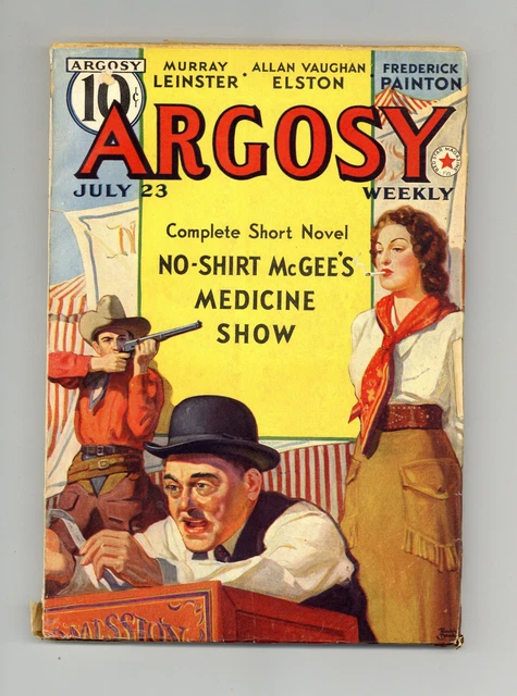 ARGOSY PART 4: Argosy Weekly Jul 23 1938 Vol. 283 #3 VG Low Grade $2.70 ...