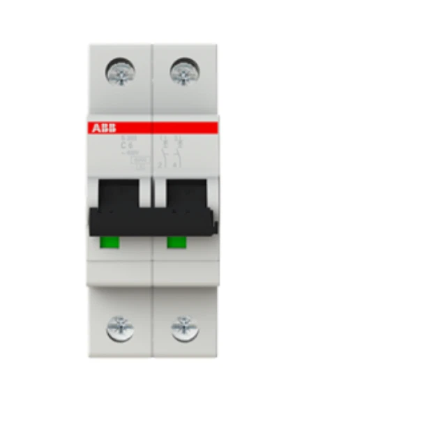 INTERRUTTORE AUTOMATICO MAGNETOTERMICO S202 C 6 6KA 2P Abb S465502 EUR 39,23 - PicClick FR