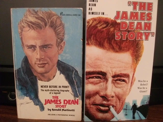RARE VINTAGE JAMES Dean Book And Vhs EUR 11,20 - PicClick FR