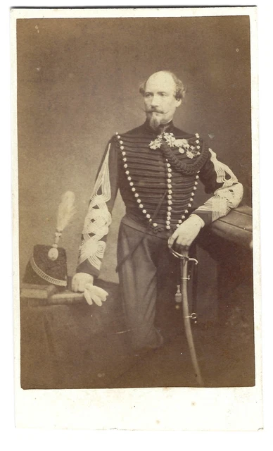 COLONEL LEPIC 2E Chasseurs à cheval cavalerie circa 1861 Photo CDV ...
