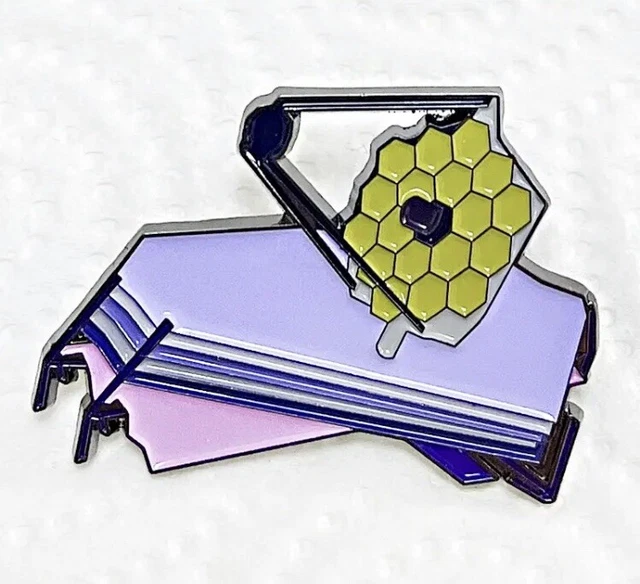 JAMES WEBB SPACE Telescope JWST NASA Metal Enamel Pin Badge Astronomy ...