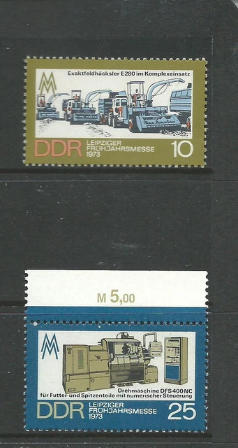 EAST GERMANY 1973 Leipzig Spring Fair set 2 Complete MUH/MNH as Issued EUR 0,62 - PicClick FR