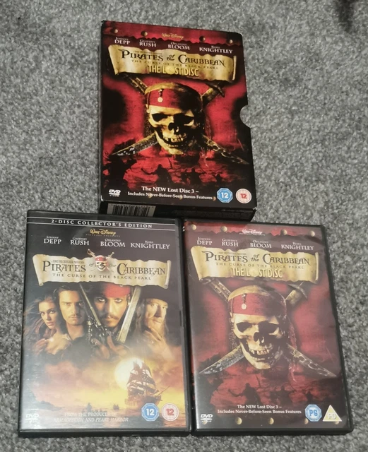 PIRATES OF THE Caribbean: The Curse Of the Black Pearl & The Lost Disc ...