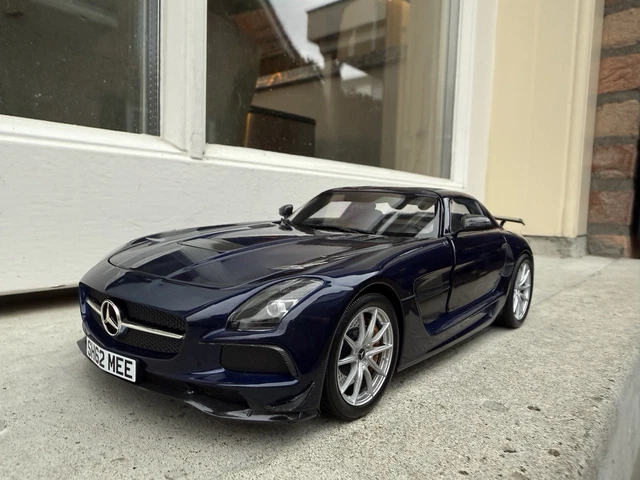 1:18 MERCEDES BENZ SLS AMG "Black Series" Shmee150 Mystic Blue 2013 ...