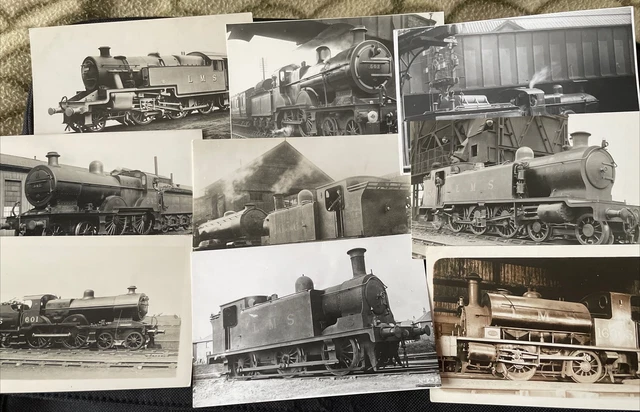 9 X LMS Mixed Locos RP Photos & Prints Job Lot F £3.99 - PicClick UK