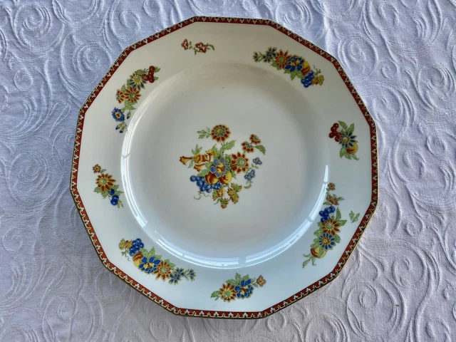 UNE GRAND ASSIETTE creuse par Porcelaine de Limoges Legrand EUR 10,00 ...