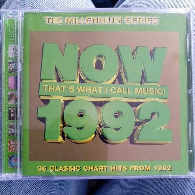 NOW THAT'S WHAT I Call Music 1992 - The Millennium Series (2 Discs) (CD ...