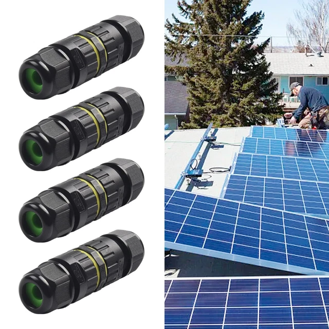 CONNECTEUR LECTRIQUE 3 broches IP68 bo?te de jonction tanche pour lampe DEL EUR 7,34 - PicClick FR