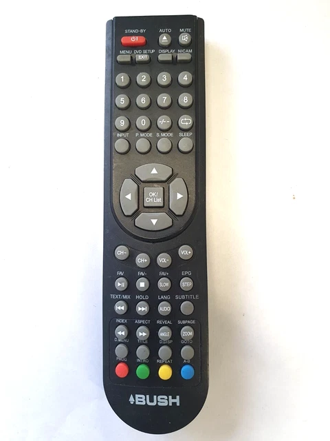 TELECOMANDO COMBINATO ORIGINALE Bush Tv Lcd Dvd EUR 13,04 - PicClick IT