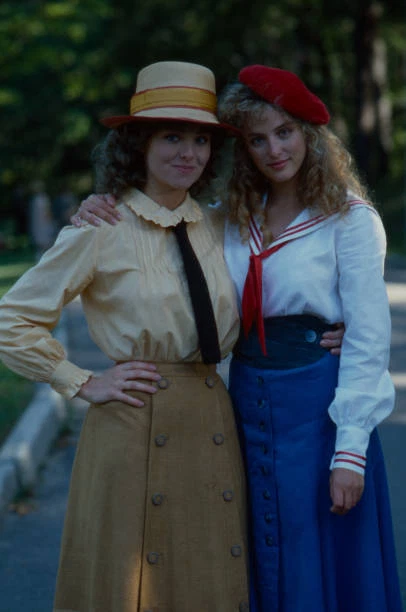 VIRGINIA MADSEN CAST in the tv movie 'The Hearst And Davies Af- 1985 ...