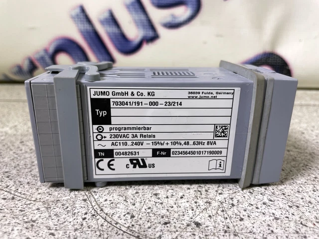 JUMO 703041/191-000-23/214 TEMPERATURE Controller $149.99 - PicClick CA